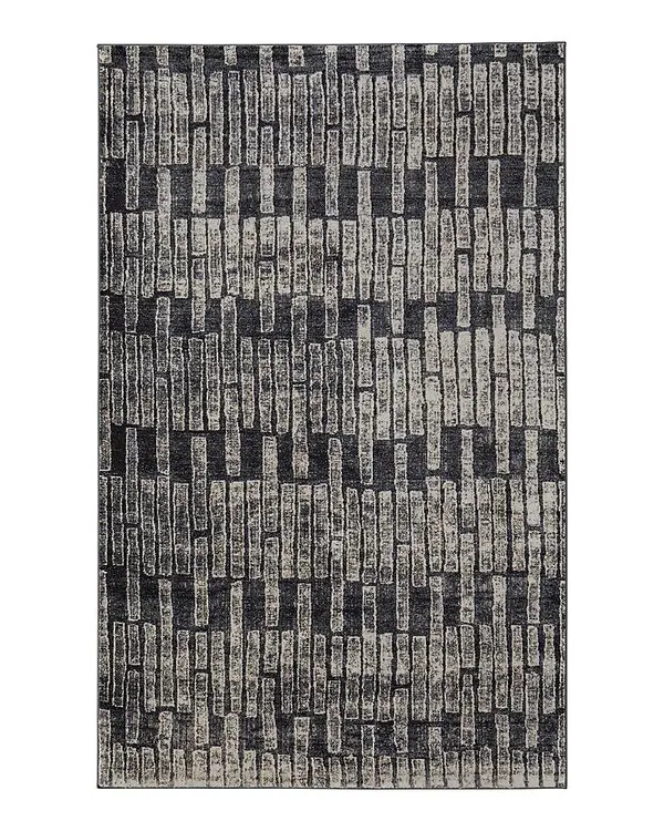 FEIZY Kano 86439lkf Area Rug, 6'7 X 9'6 - Cray/charcoal