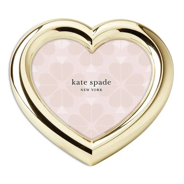 Kate Spade New York Heart Frame, 5.5 X 6.25 - Gold