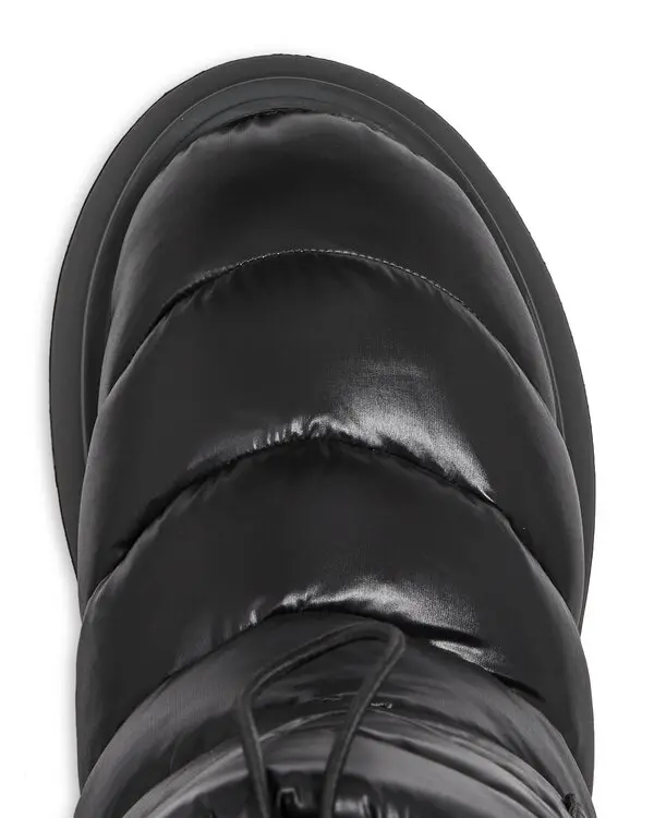 Moncler Gaia Quilted Cold Weather Boots - Black