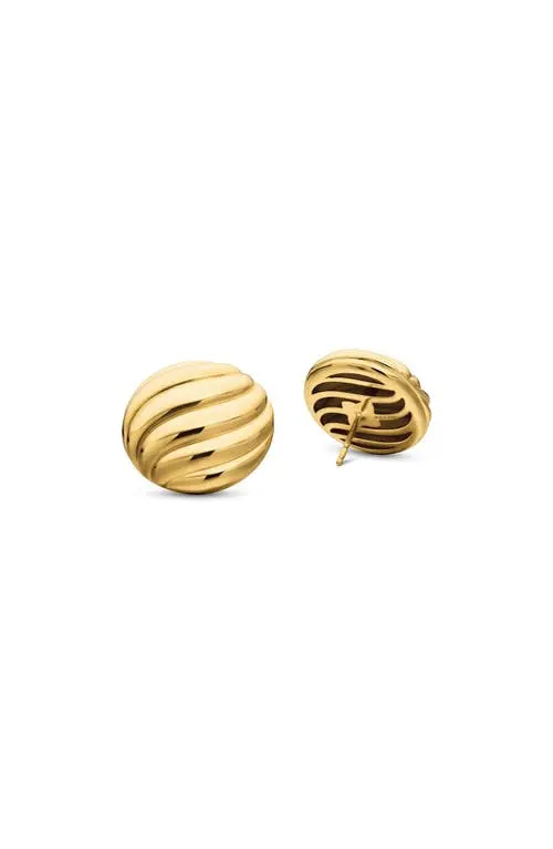 David Yurman Sculpted Cable Stud Earrings