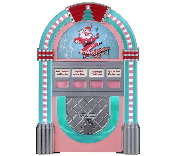 MR. CHRISTMAS 9 Retro Jukebox Pink