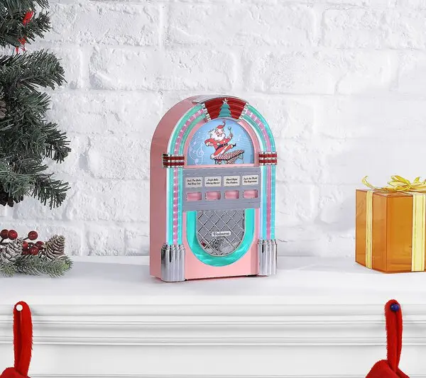MR. CHRISTMAS 9 Retro Jukebox Pink