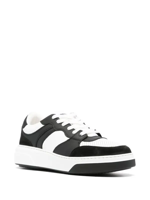 Dsquared2 Panelled Low-top Sneakers - Black