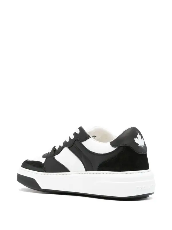 Dsquared2 Panelled Low-top Sneakers - Black