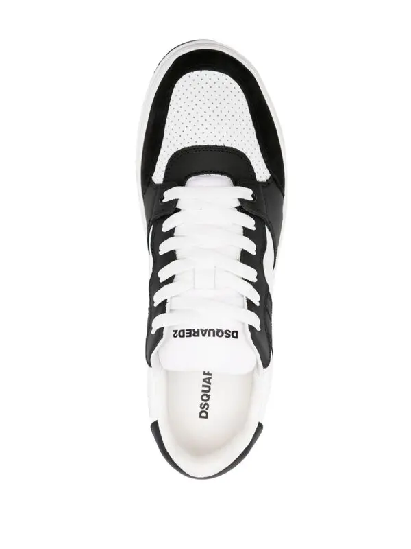 Dsquared2 Panelled Low-top Sneakers - Black