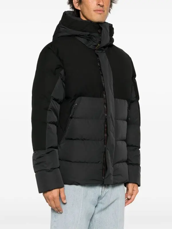 PARAJUMPERS Logo-patch Padded Jacket - Black