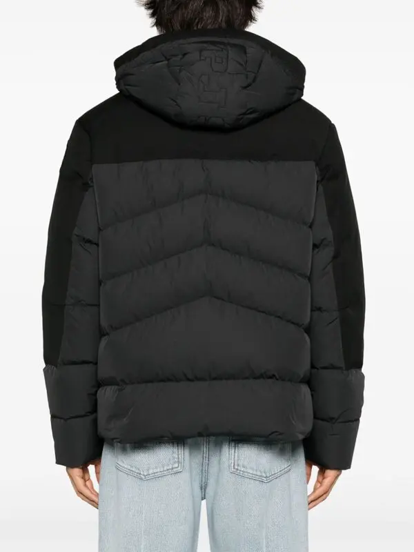 PARAJUMPERS Logo-patch Padded Jacket - Black