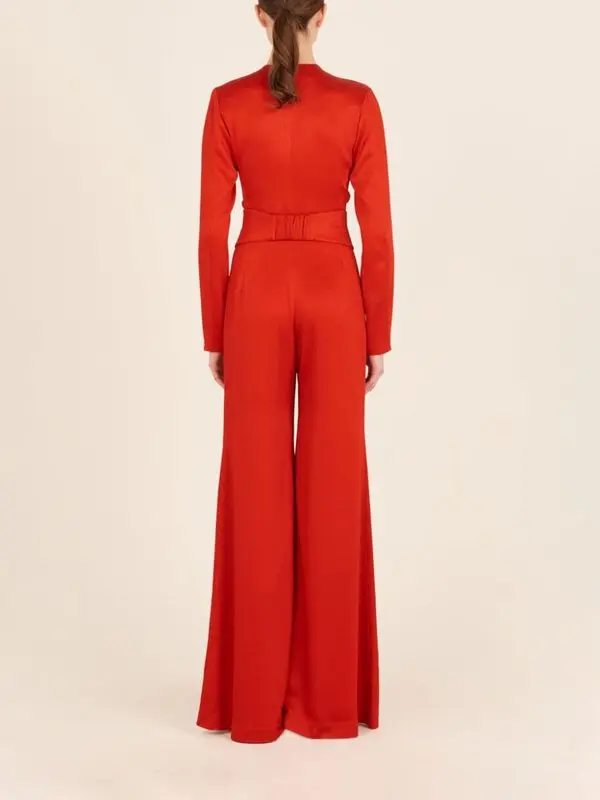 Silvia Tcherassi Taboa Belted Jumpsuit