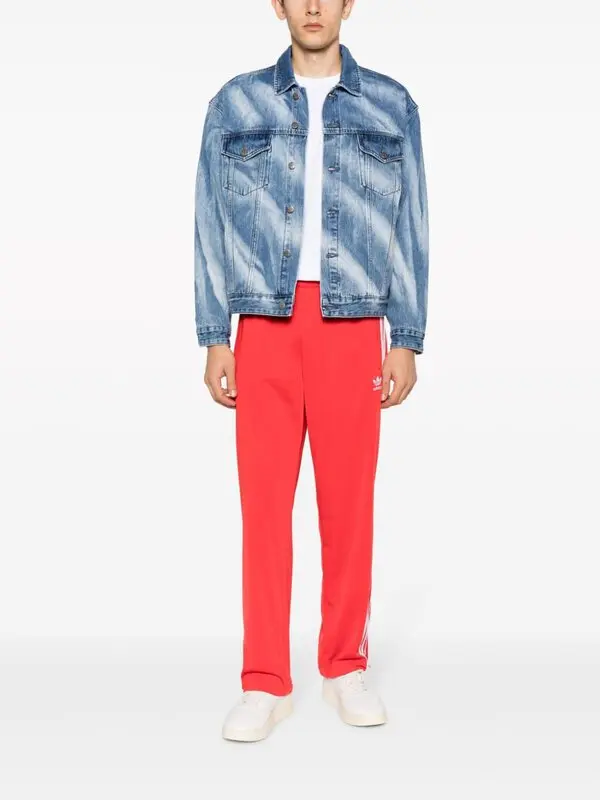 Adidas Firebird Track Pants - Red
