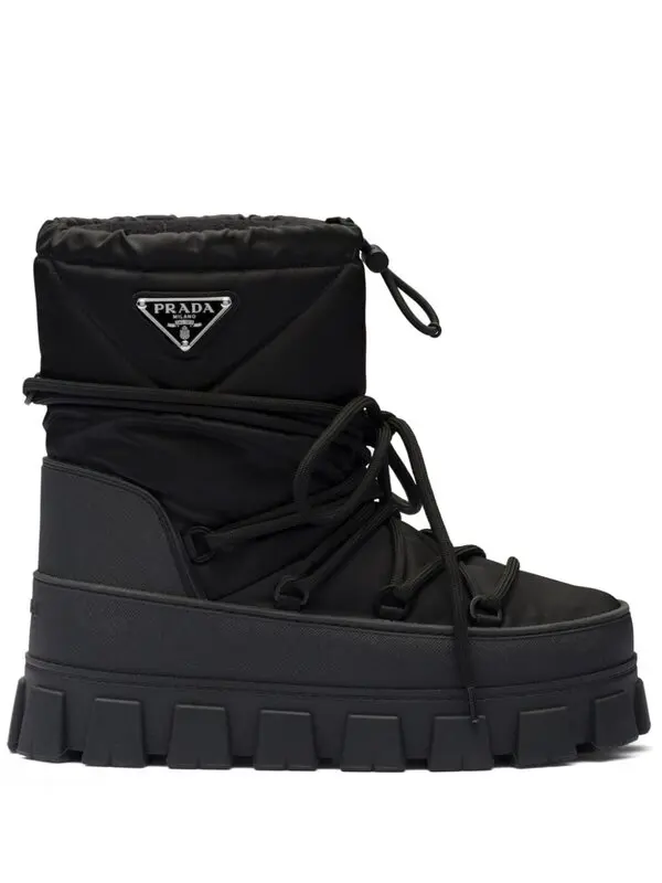 Prada Re-nylon Gabardine Après-ski Boots