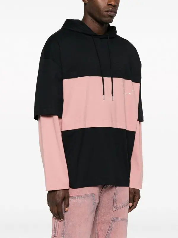 Études Studio Pave Europa Organic-cotton Hoodie - Black