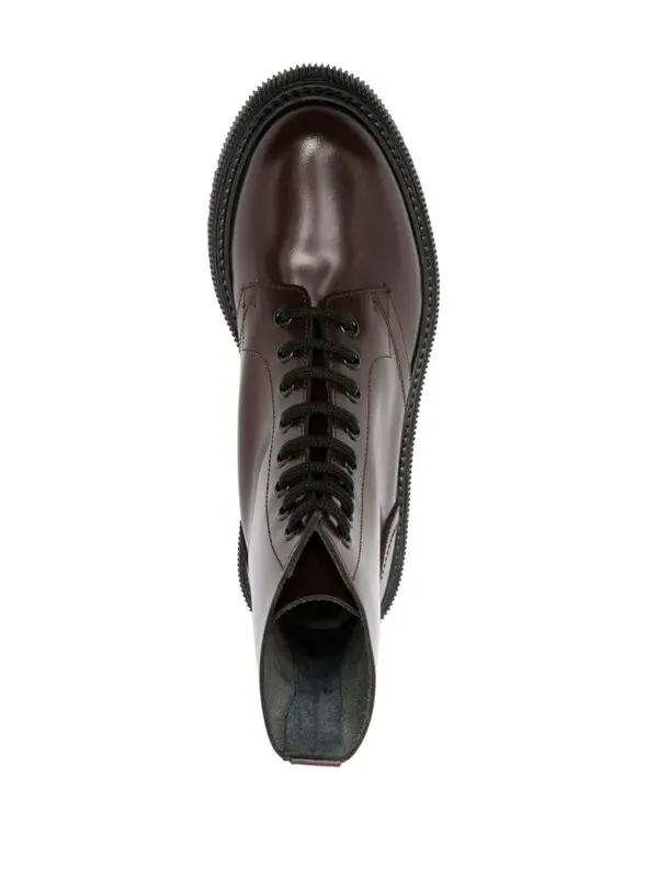 ADIEU PARIS Type 165 Leather Boots - Brown