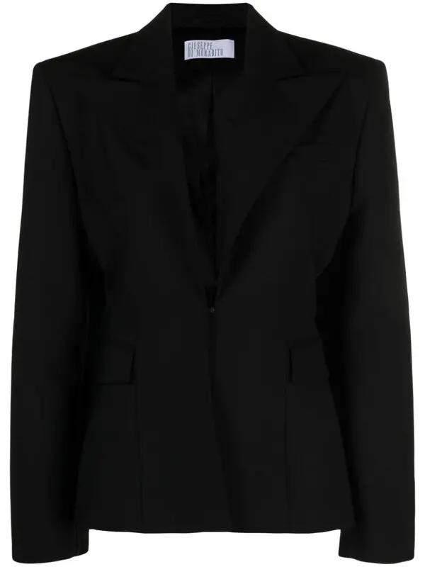 Giuseppe Di Morabito Single-breasted Wool Blazer