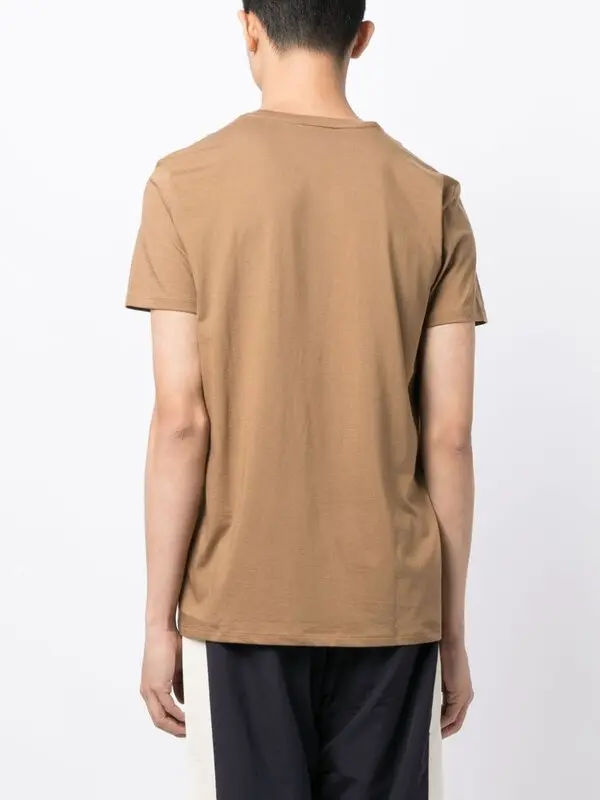 Lacoste Logo-embroidered Cotton T-shirt