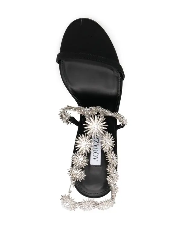 AQUAZZURA Comet 105mm Crystal-embellished Sandals