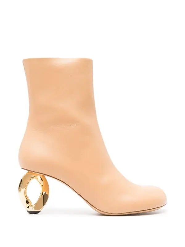 JW Anderson 105mm Sculpted-heel Leather Boots