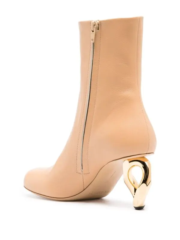 JW Anderson 105mm Sculpted-heel Leather Boots