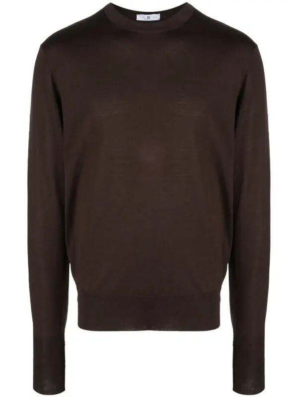 PT TORINO Crew-neck Jumper - Brown
