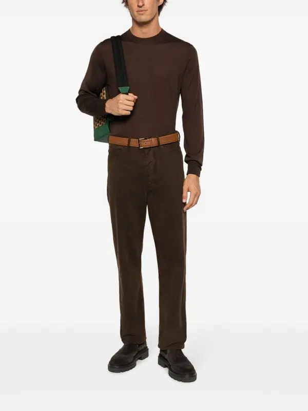 PT TORINO Crew-neck Jumper - Brown