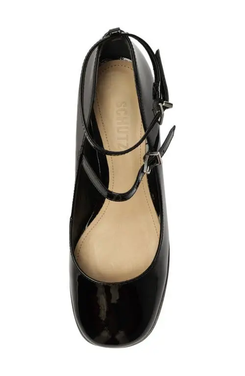 Schutz Dorothy Block Heel Mary Jane Pump