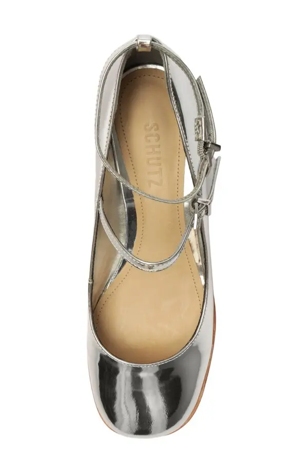 Schutz Dorothy Block Heel Mary Jane Pump