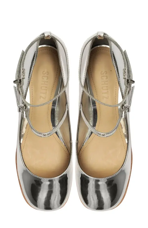 Schutz Dorothy Block Heel Mary Jane Pump