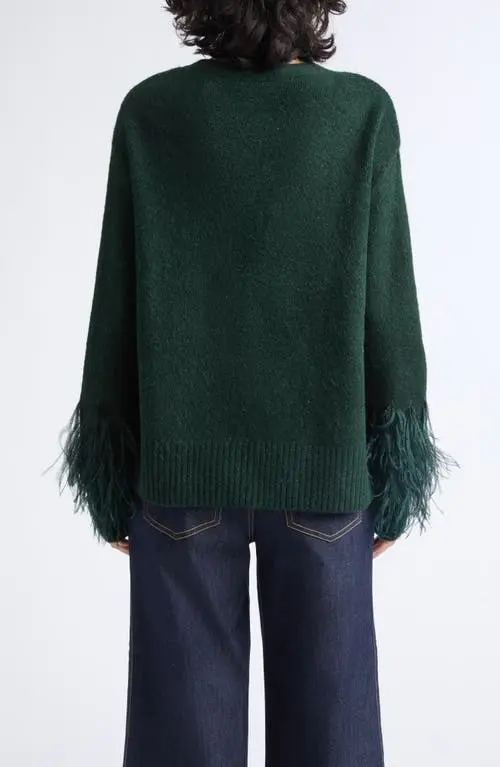 Cinq À Sept Briana Cardigan - Deep Malachite