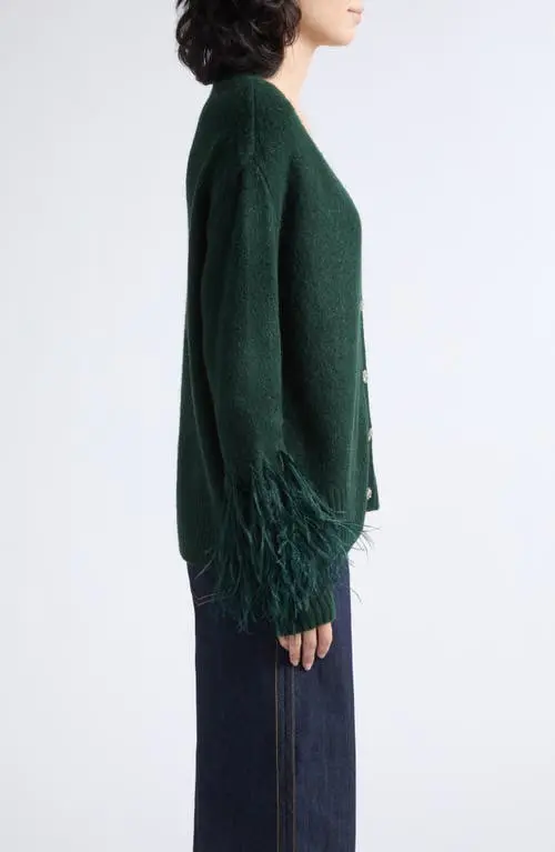 Cinq À Sept Briana Cardigan - Deep Malachite