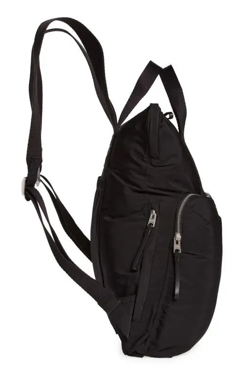 Allsaints Recycled Polyester Backpack In Black - 30% Off  display picture 2