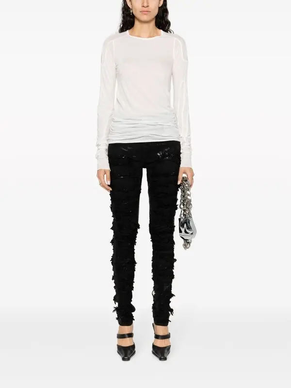 Rick Owens Detroit High-rise Skinny Jeans - Black