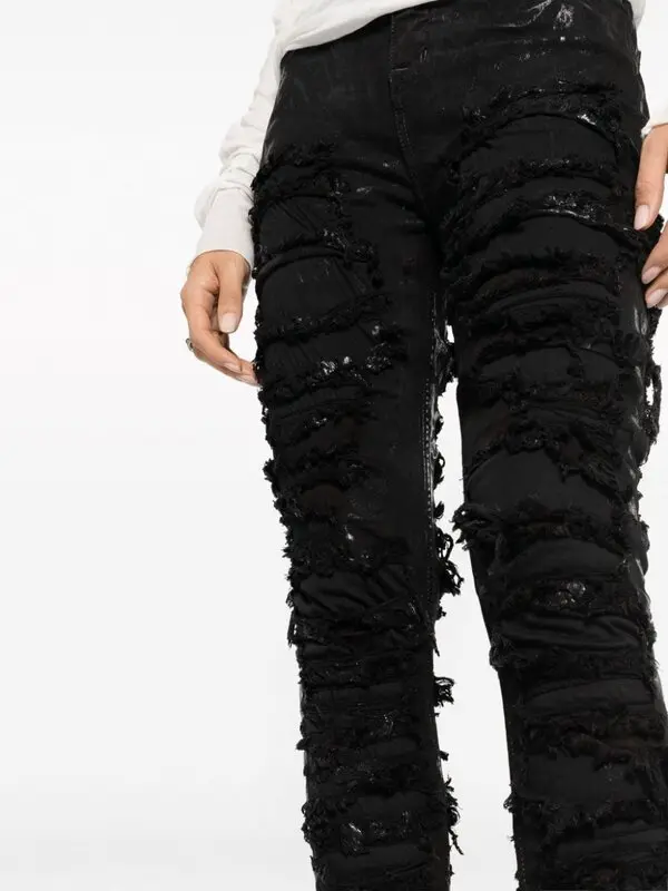 Rick Owens Detroit High-rise Skinny Jeans - Black