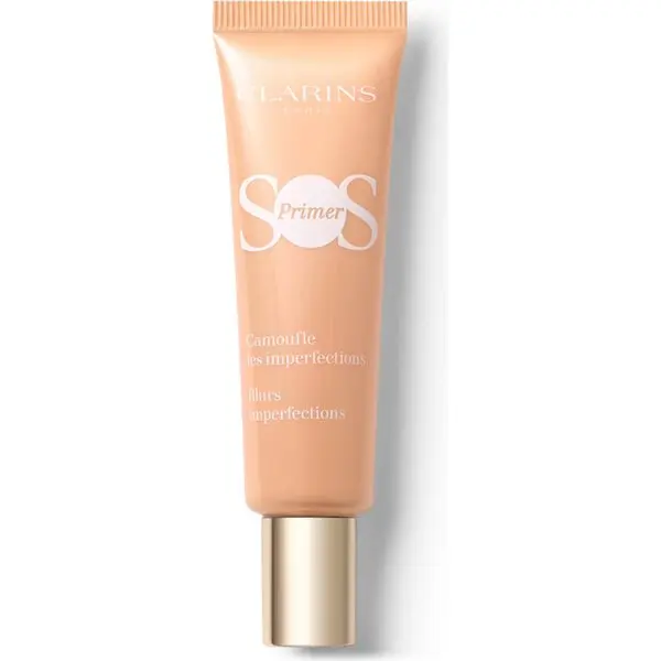 Clarins Sos Color Correcting & Hydrating Makeup Primer - Peach