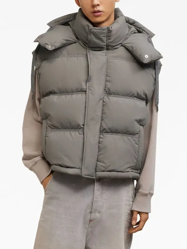 AMI Paris Hooded Padded Gilet