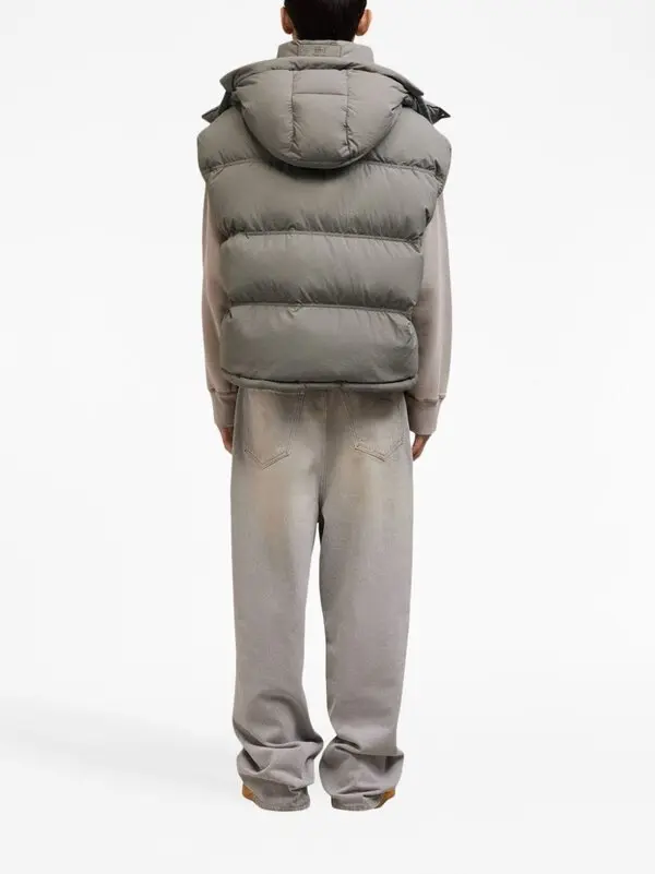 AMI Paris Hooded Padded Gilet