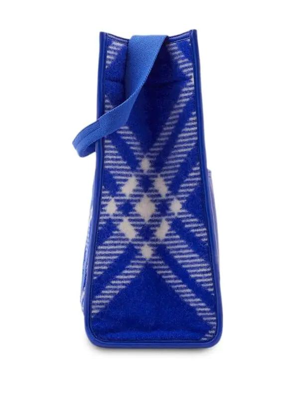 Burberry Check-pattern Shopper Tote