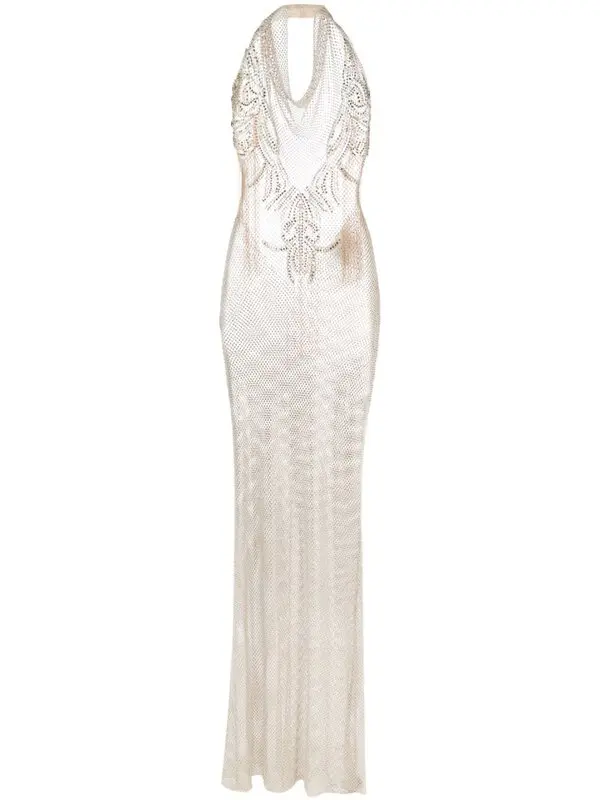 GENNY Rhinestone-embellished Gown
