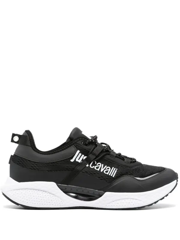 Just Cavalli Logo Panelled Sneakers