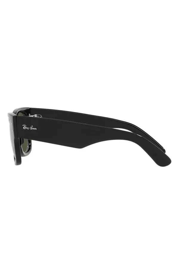 Ray-ban Mega Wayfarer 52mm Square Sunglasses - Black
