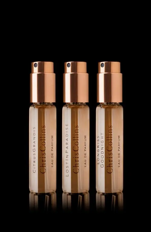 CHRIS COLLINS Anima Voyageur Eau De Parfum 3-piece Travel Set $220 Value