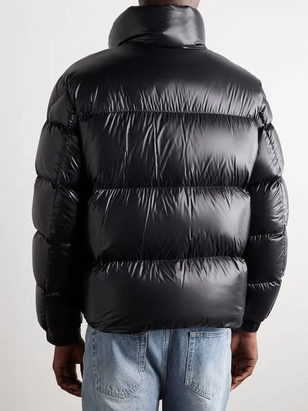 Moncler Misam Logo-appliquéd Quilted Down Jacket