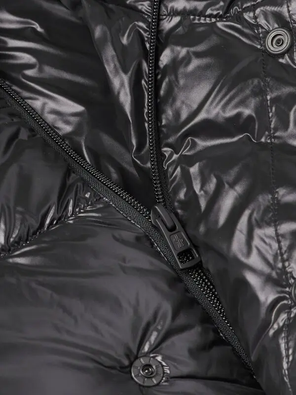 Moncler Misam Logo-appliquéd Quilted Down Jacket