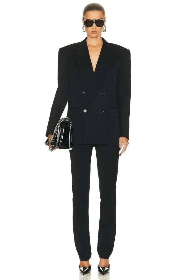 Saint Laurent Tailored Pant - Noir