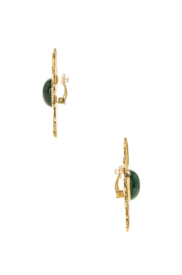 Saint Laurent Sun Clip-on Earrings