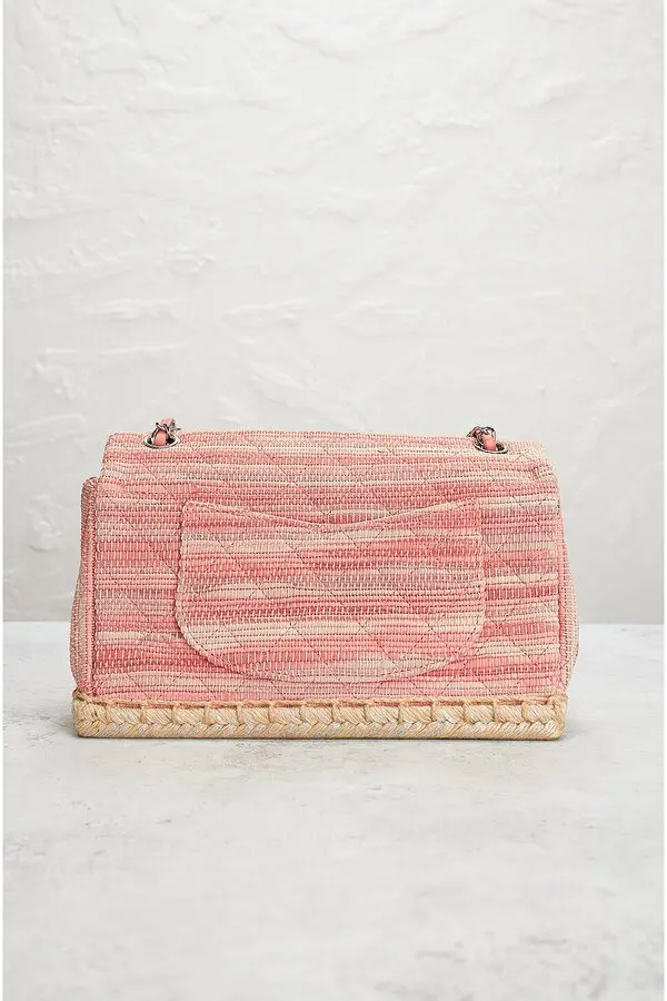 Chanel Jute Espadrille Flap Bag