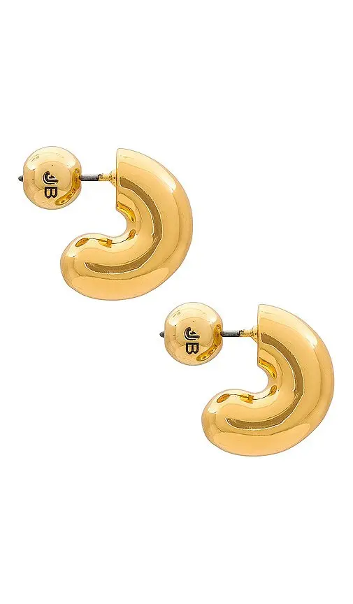 Jenny Bird Tome Small Hoops - Gold