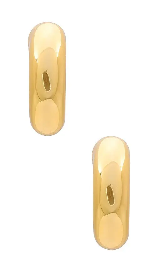 Jenny Bird Tome Large Hoops - Gold