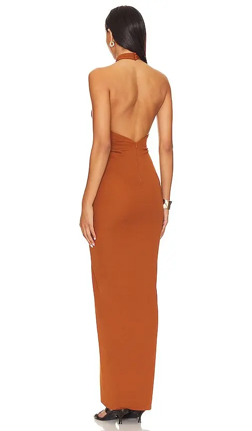 Ronny Kobo Monique Dress In Burnt Orange In Cider - 64% Off | Editorialist