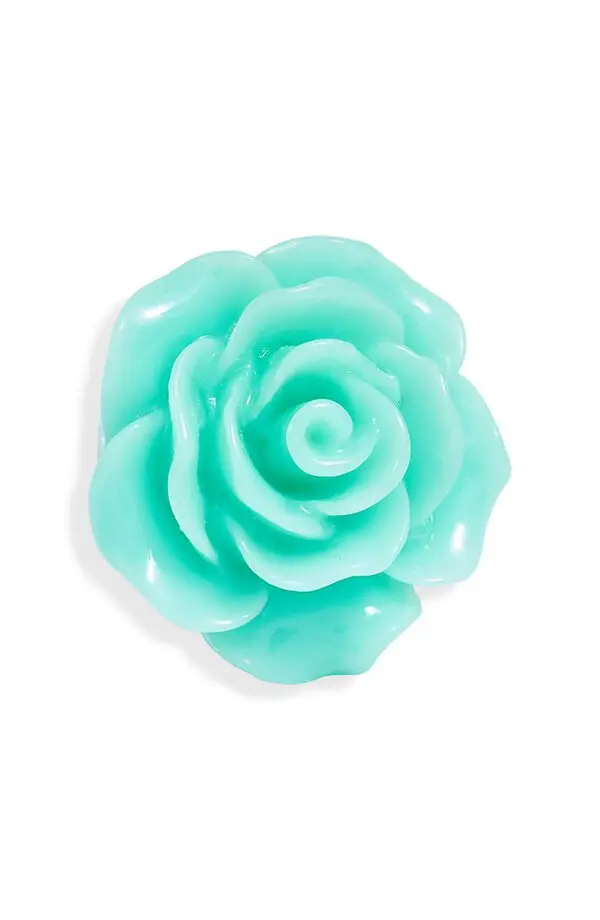 CLIFTON WILSON Flower Lapel Pin - Blue