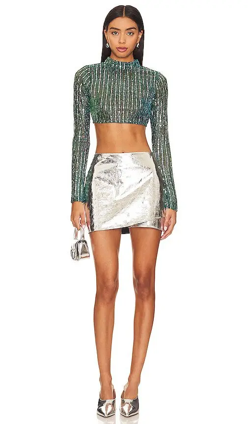 Superdown Sia Crop Top