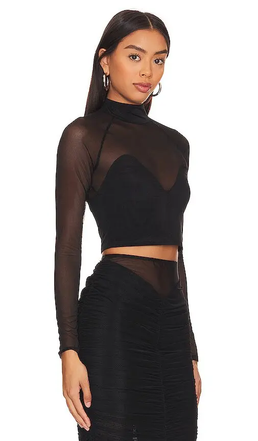 Fleur Du Mal Mesh Top